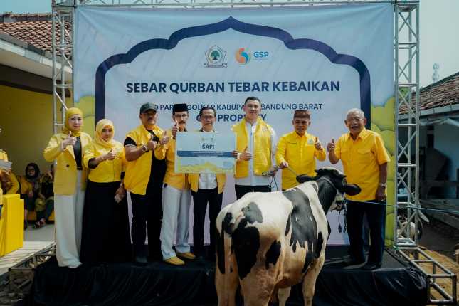 CEO GSP Property Ariansyah Eka Saputra Salurkan puluhan hewan qurban di ...